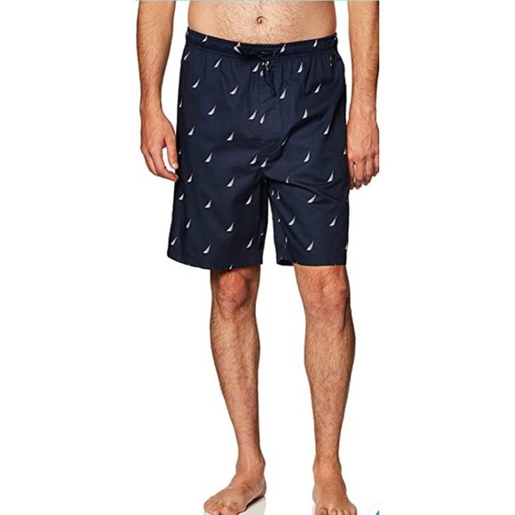 Nautica | Shorts | Nautica Maritime Navy Anchor Blue Logo Elastic ...